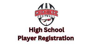 2025 Cherokee Warriors Football High School Player Registration ...